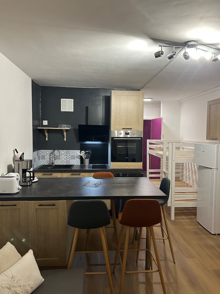 Studio 4 Couchages Pieds Des Pistes - Le Lioran (Super Lioran)