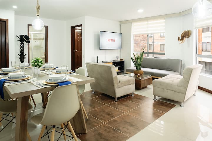 Modern 2br,2ba Apt Near Nightlife&stadium Wparking - Manizales