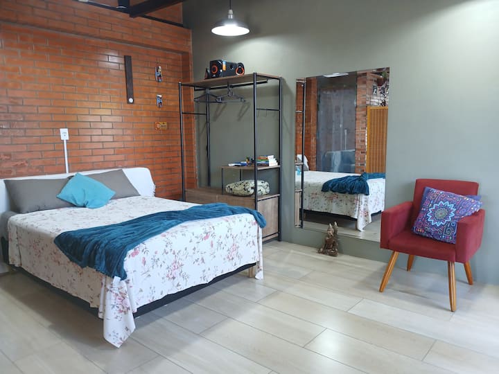 Loft Roots Piçarras • 7 Min A Pé Da Praia Central - Peña