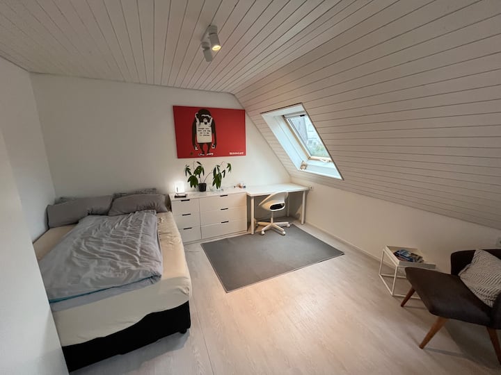 Zimmer Mit Arbeitsplatz Und Loggiazugang - Esslingen