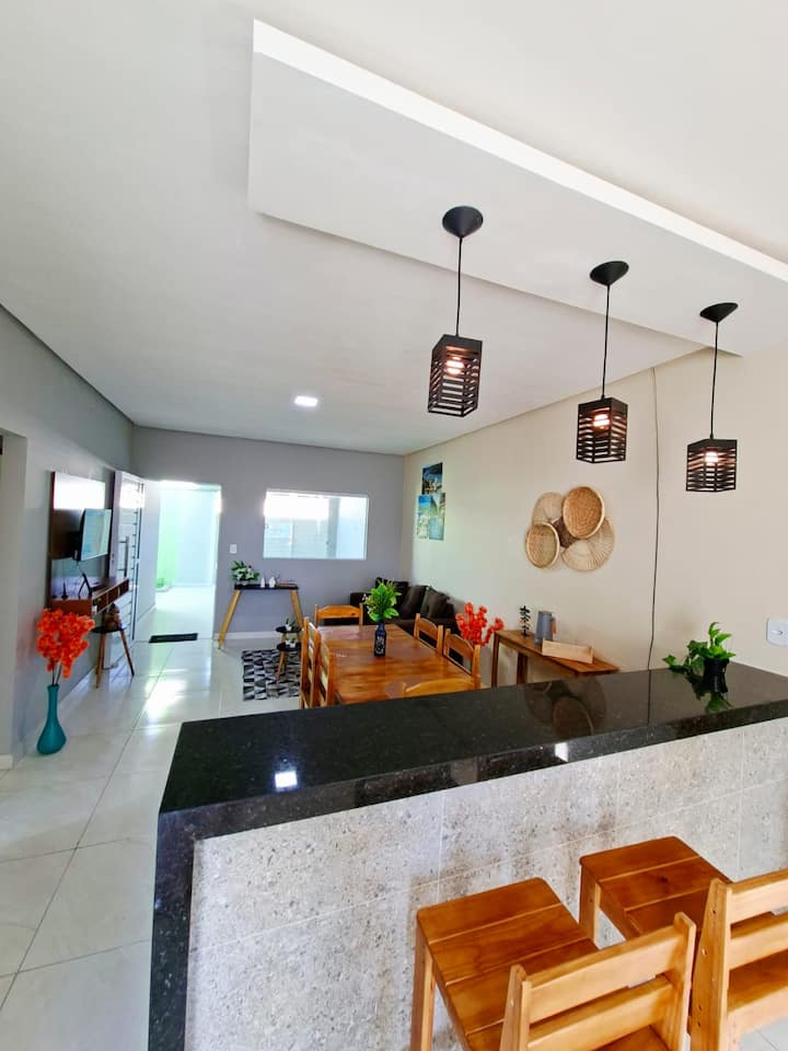 Casa De Temporada Nova E Completa - Refugio - Piranhas