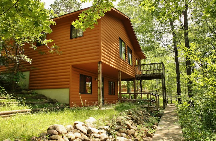 Pine Terrace Resort | Northwoods 3-bedroom Cabin - Crosslake, MN