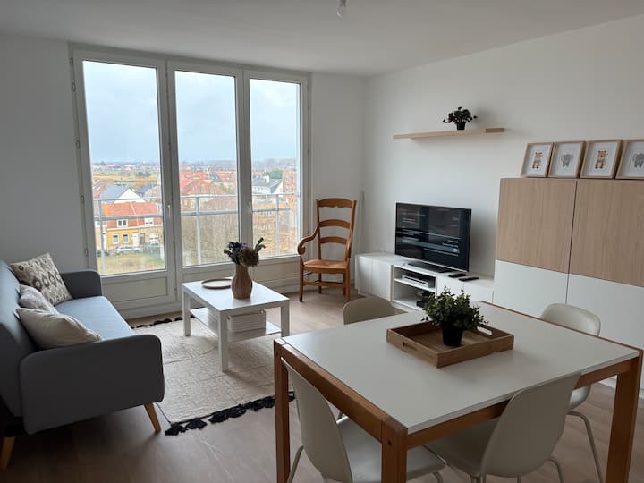 Appartement Lumineux Et Calme – Plage Et Commerces - Dunkerque