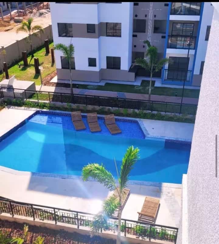 Apartamento Perto Da Praia Do Recreio Com Piscina - Recreio dos Bandeirantes