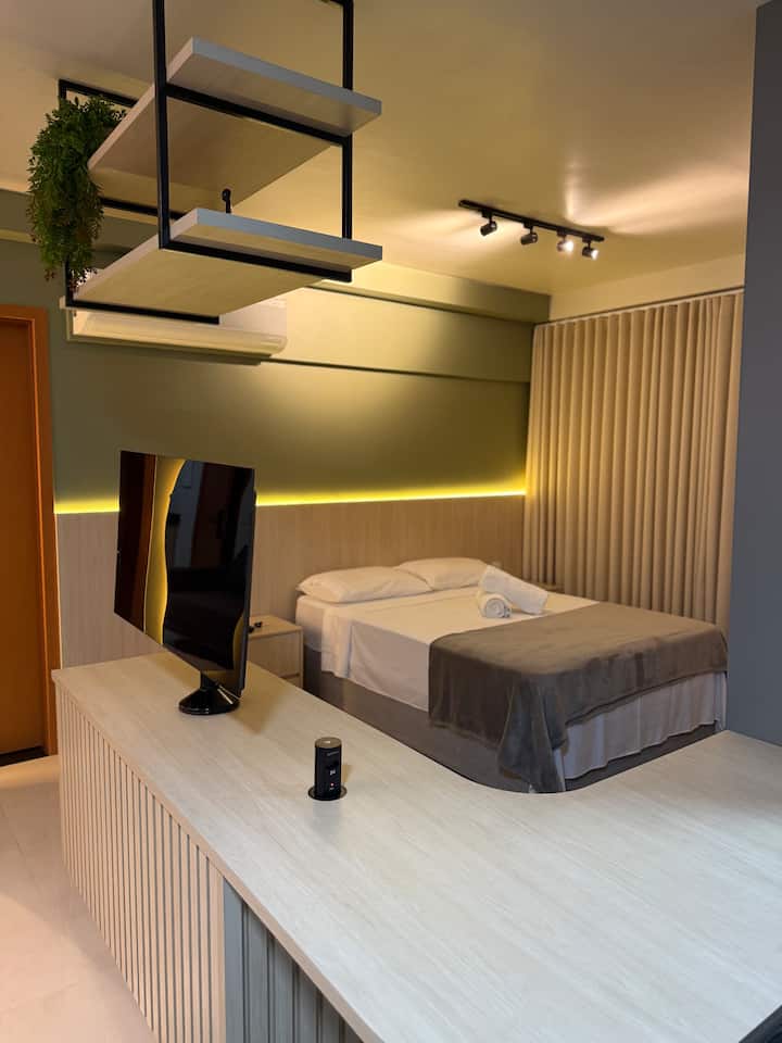 Flat Confortável|próx H.mater Dei|premium|shopping - Brasil