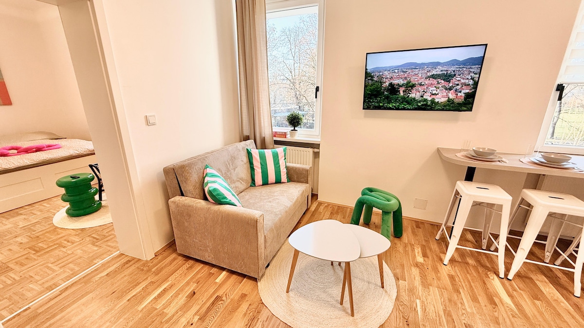 Studio Parkside 2 · Central et Green - Appartements à louer à Graz ...