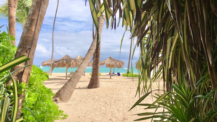 Beachfront Hideaway •1bdr• Ocean Views - Punta Cana