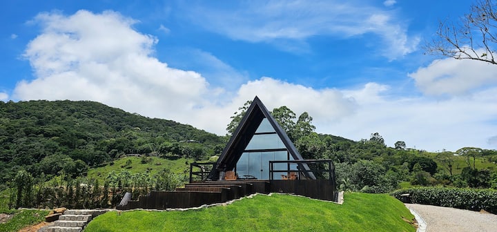 Chalé Recanto Santo Anjo Hidro Fogochão Stoamarosc - Brasil