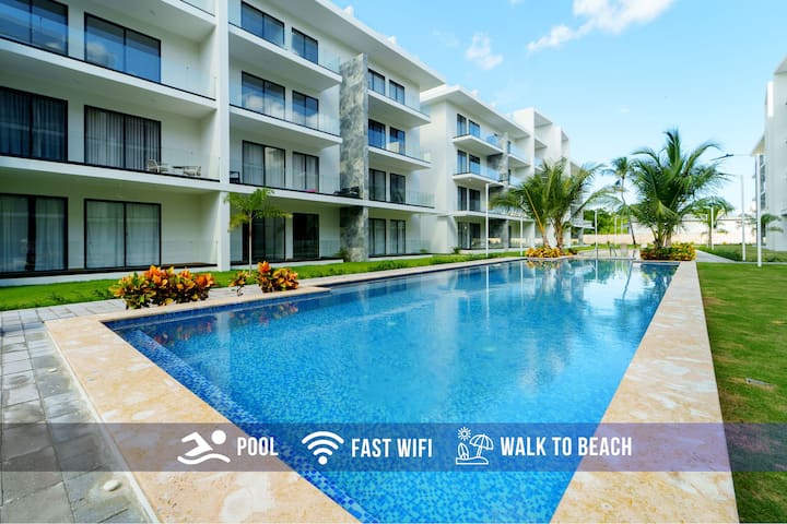 Amber Breeze Apt | Pool & Near The Beach C18 - Punta Cana