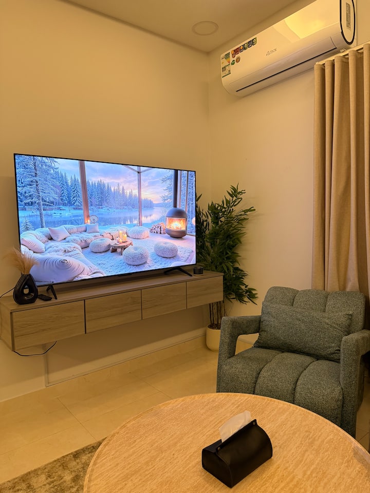شقة غرفتين نوم وصالة 
 Najdelia Apartment - Dammam
