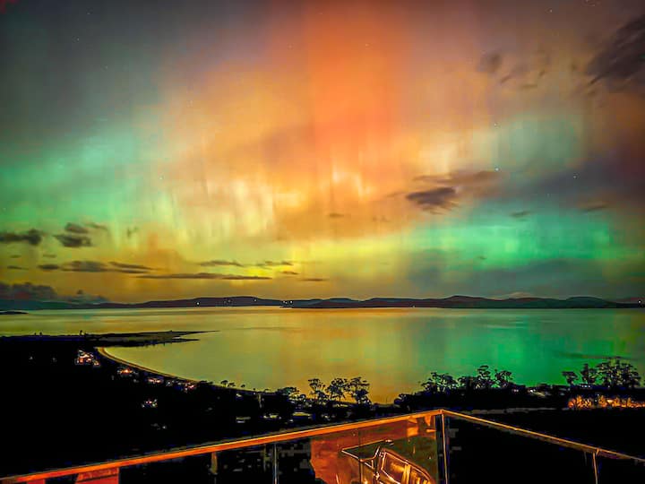 Stayau Breathtaking Panoramic Views Aurora W/sauna - Hobart