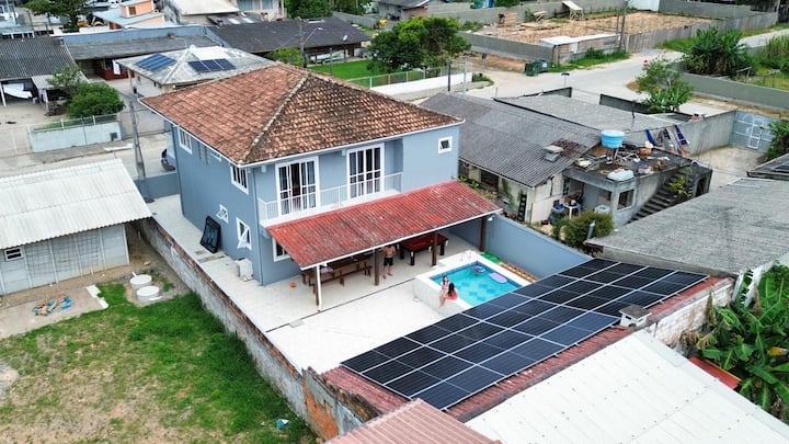 Casa A 300 Metros Do Mar Para 15 Pessoas! - Palhoça