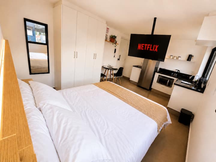 Res. Antúrio Studio 107 Na Rota Do Turismo/gourmet -