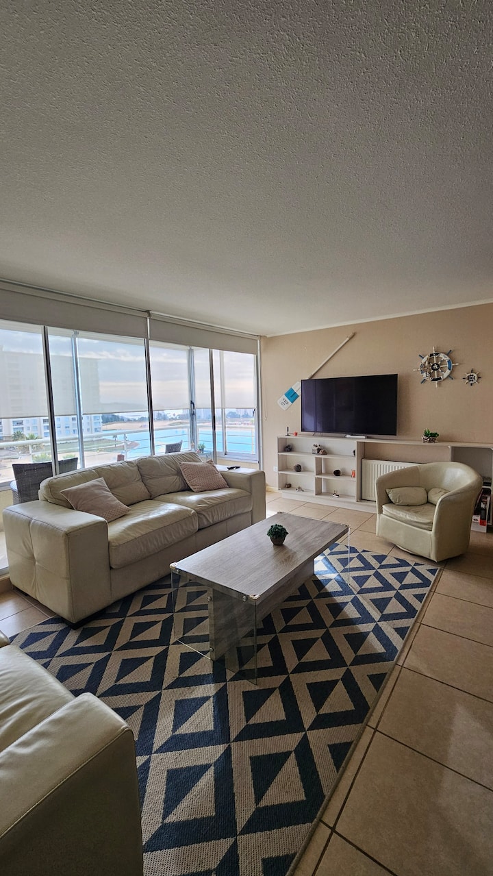 Laguna Bahia- Excelente Vista Para 6 Huespedes - Algarrobo