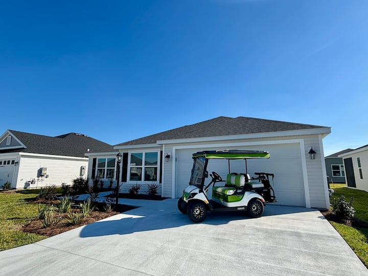 Sunny 3bd/2ba House With 4 Seater Golf Cart - Wildwood, FL