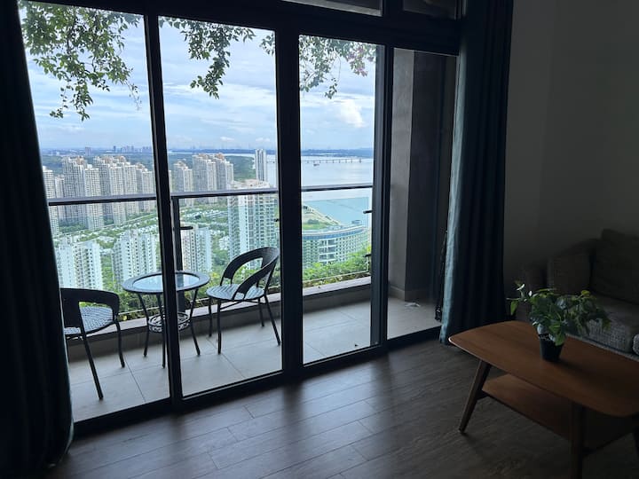 Brand New! Amazing Seaview Studio Unit Forest City - Kukup