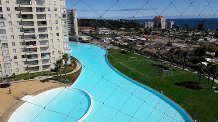 Depto. Full Equipado, Gran Vista En Algarrobo. - El Quisco