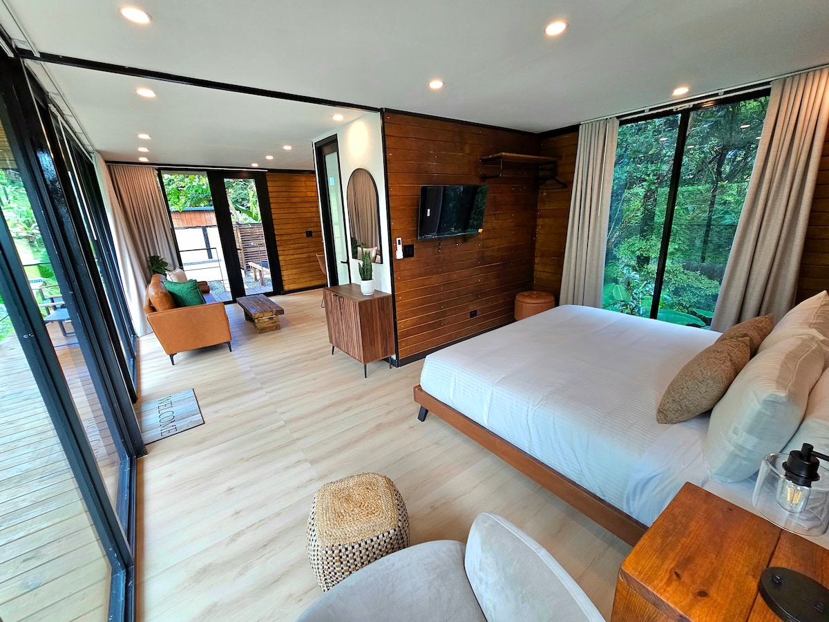 Yagrumo Premium Suite @ El Yunque Luxury Retreat - Cabins for Rent in ...