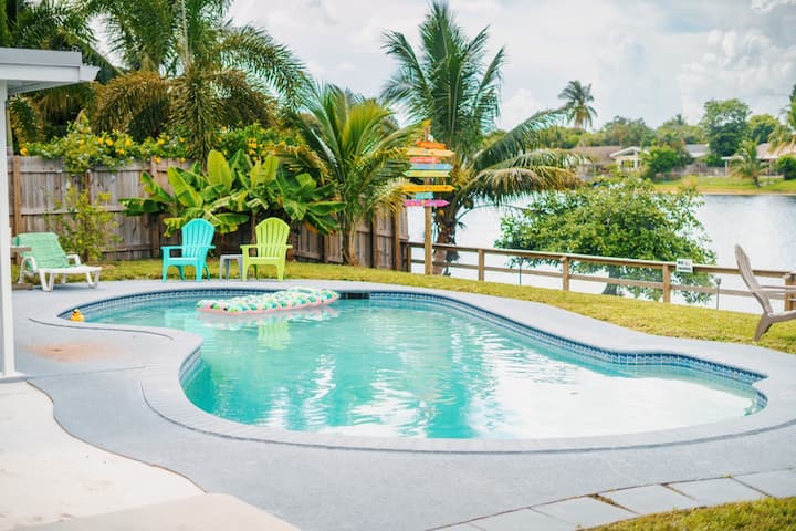Dream Lake House | Pool • Space • Privacy - Fort Lauderdale, FL