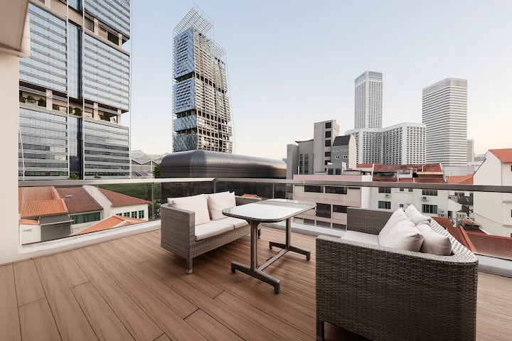 Purvis Stree Family Attic With Balcony - Singapore