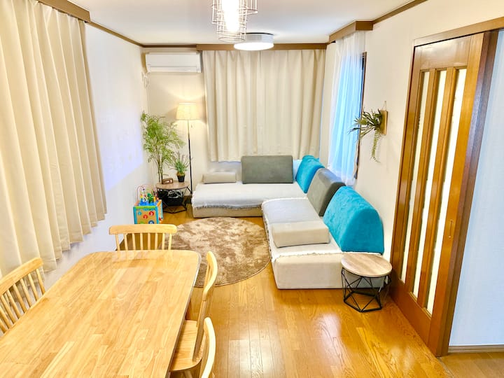 三宮駅徒歩6分 | 84㎡一棟貸し｜最大9名｜家族・グループ向け - Kobe