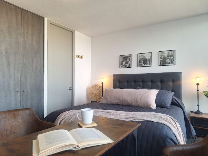 Ada I Estudio Moderno En Stgo Centro I Metro I Wf - Chili