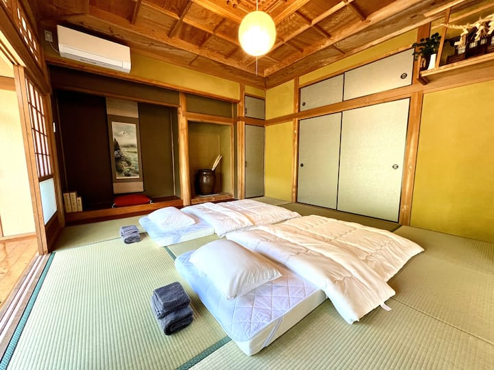 山里の古民家一棟貸し｜定員7名｜静かで風情ある田舎ステイ 〜竹之内ハウス〜 - Amakusa