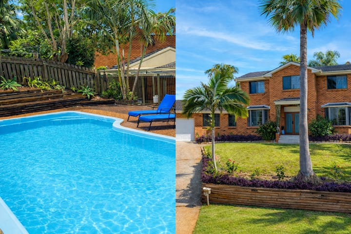 Spacious Coastal Home W Pool, Fire Pit & Cinema - Port Macquarie