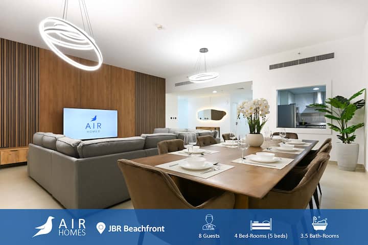 Spacious 4br | Jbr | Steps To Beach & Walk - Dubai Marina