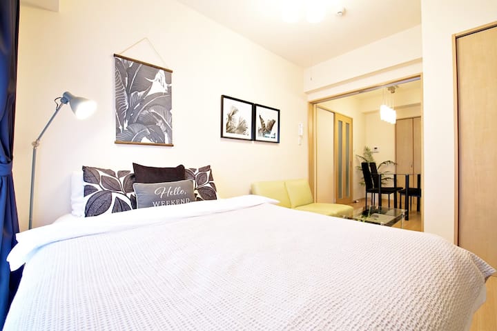 那覇空港から車で7分＊旭橋駅徒歩6分＊最大8名＊wifi＊無料駐車場　Za591 - Naha