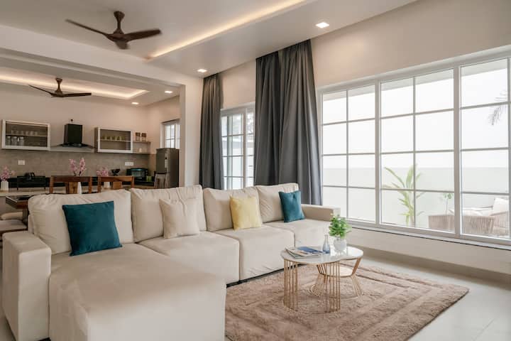 Grand Aqua Verde-3bbhk Villa- Pvt Pool & Game Room - Goa