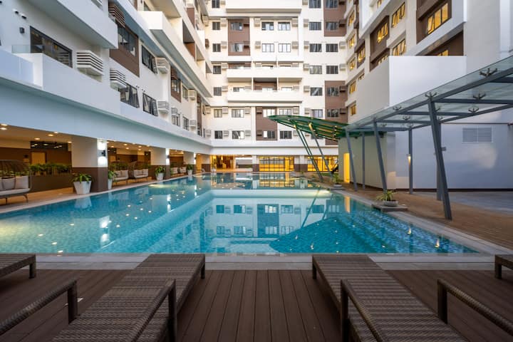 Cebu Family Room Studio | Pool+gym+wifi (2-4 Pax) - Cebu City