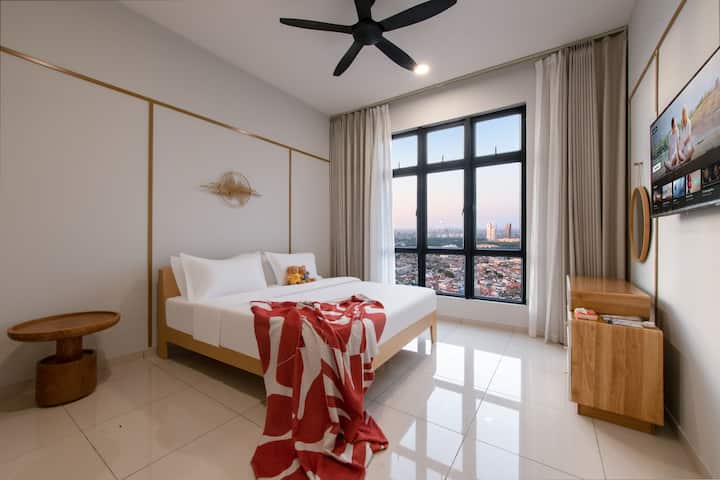 Jbcc Space 1br&1ba Unit-100m To Ksl-25㎡-中英文房东 - Johor Bahru