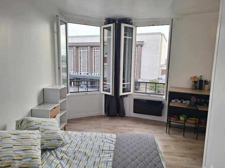 Studio Lumineux Et Fonctionnel Face à La Gare Lh - Plage du Havre