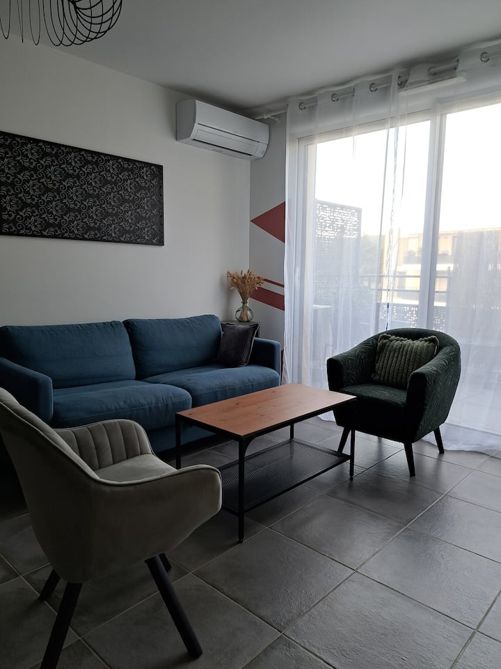 T2 Neuf Terrasse Clim • Plage & Voie Douce Vélo - La Ciotat