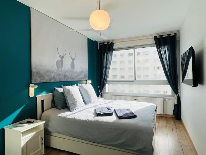 Beautiful Apartment & Parking, Best Neighborhood - Lyon