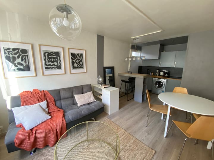 T2 - Machine à Laver - Chambre-parking Gratuit Rue - Grenoble