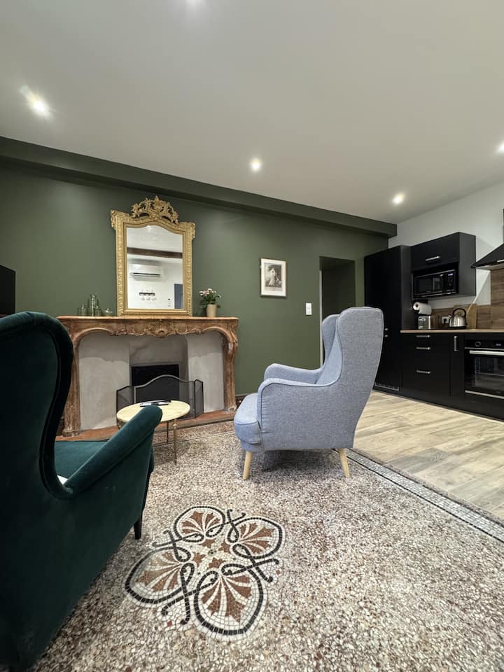 Villa Augustodunum/clim/hauts Quartiers/2 Pers - Autun