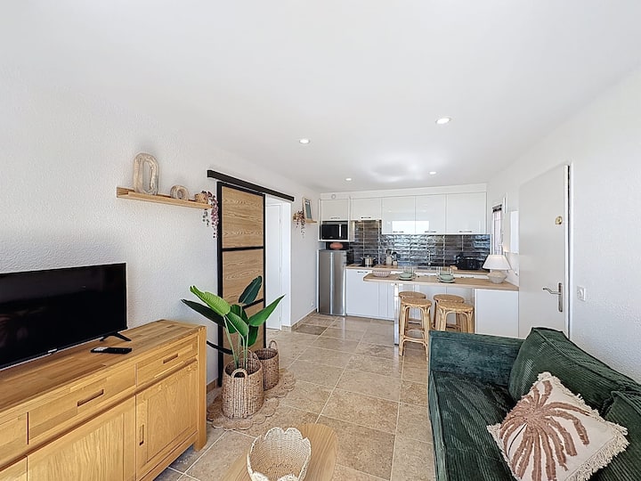 Appart 1 Ch, Clim, Parking, Piscine, Wifi, Vue Mer - Cavalaire-sur-Mer