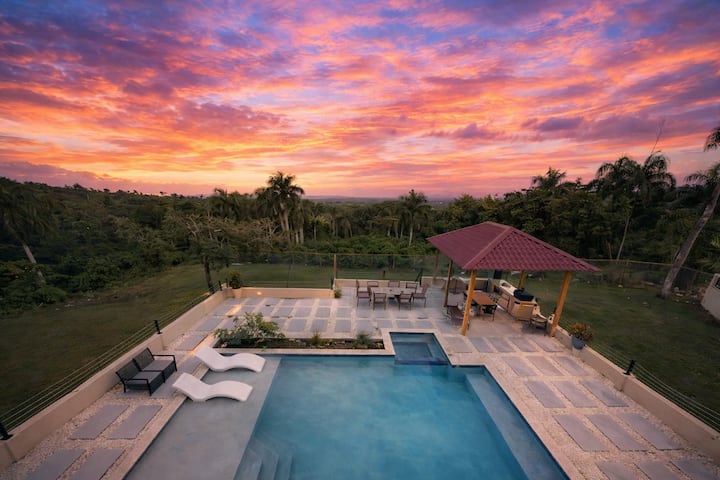 #1 Villa For Event, Fire Pit, Bbq, Pool, View, Eco - Puerto Plata