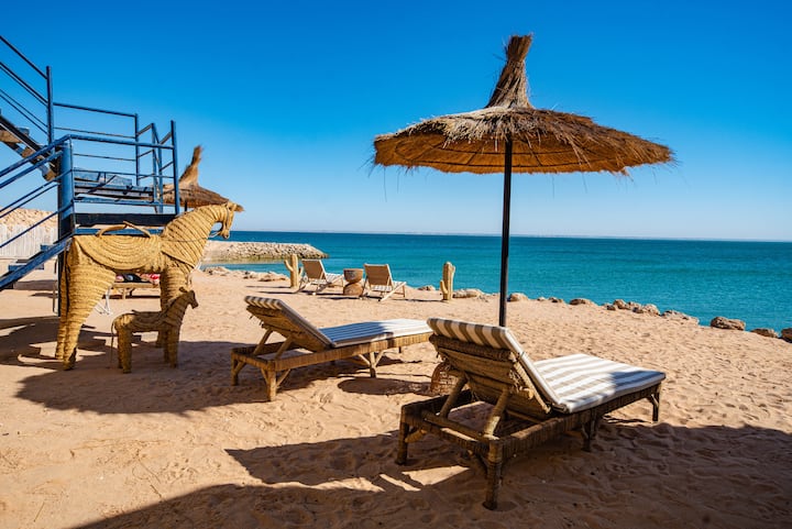 Single Beachside Bungalow - Your Private Own Beach - Dakhla