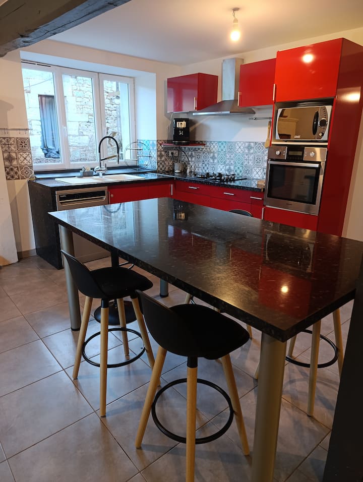 Gite Les Hirondelles-animaux Acceptés-terrain Clos - Mareuil