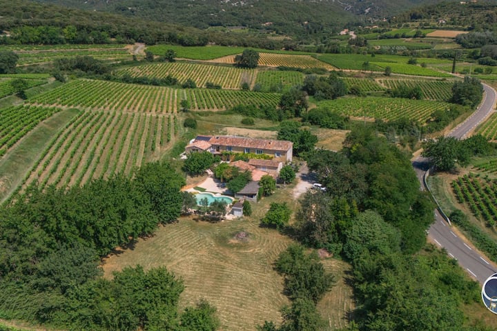 Grande Maison Et Loft Moderne - Piscine Privée - Pierrelatte
