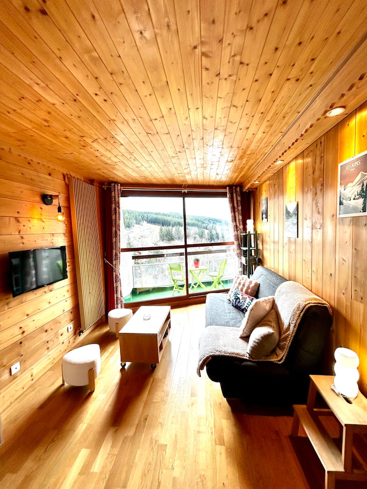 Appartement Lumineux Plein Sud - Pied Des Pistes - Massif du Vercors