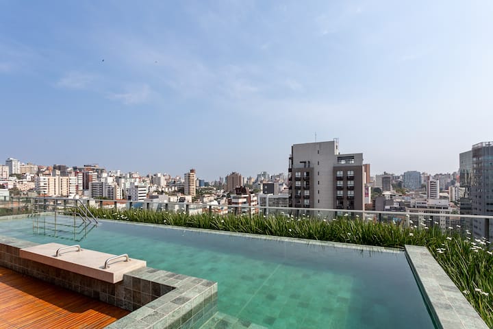 Bilhar, Cowork, Garagem, Fitness, Piscina, Wifi - Porto Alegre