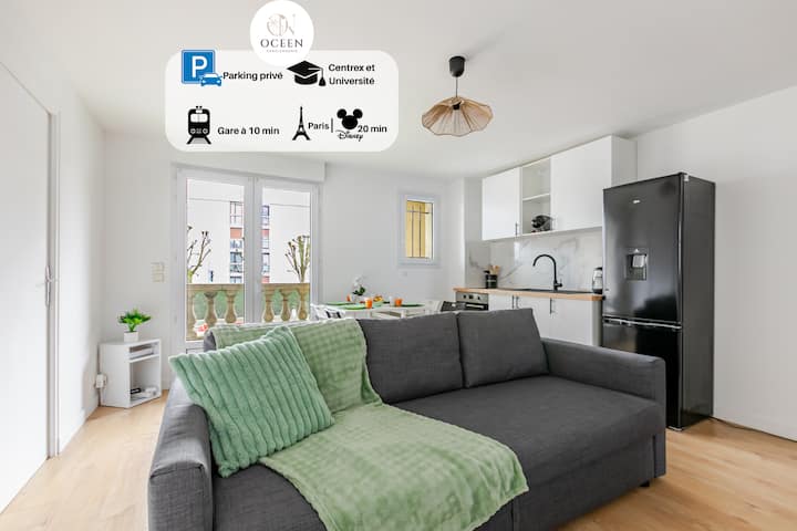 Gare à 10 Min/proche De Paris Et Disney/université - Marne-la-Vallée