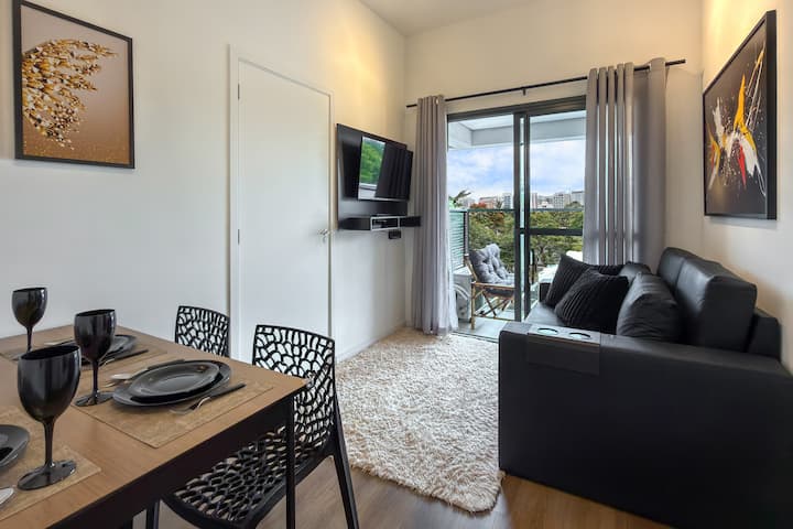 1 Dorm No Brooklin A 5 Min Aeroporto Congonhas - Santo Amaro