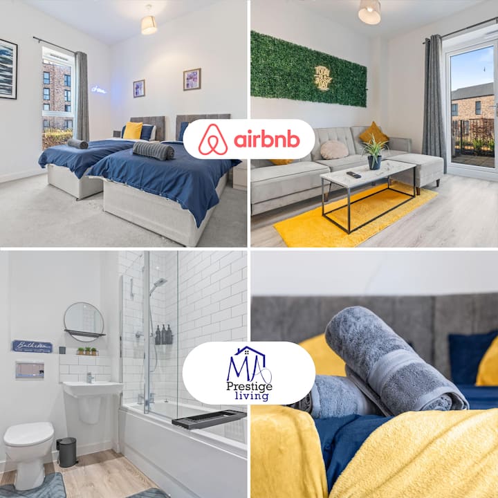 Central Home | Fast Wi-fi | Smart Tvs | Sleeps 5 - Solihull