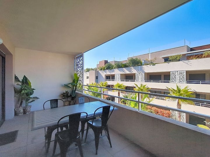 T2 éLégant Avec Clim & Piscine •Port Fréjus •Plage - Franska rivieran