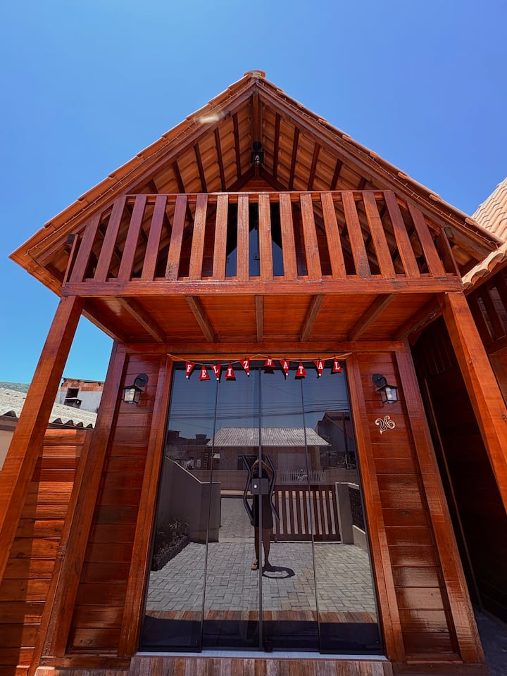 Seu Cantinho Praia E Parque. Chalé 26. - Navegantes